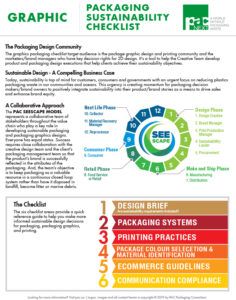 Graphic Packaging Sustainability Checklist – PAC Global